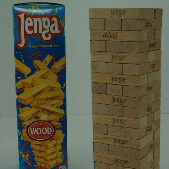 JENGA | Games | Jenga Original Game 200 Milton Bradley | Poshmark